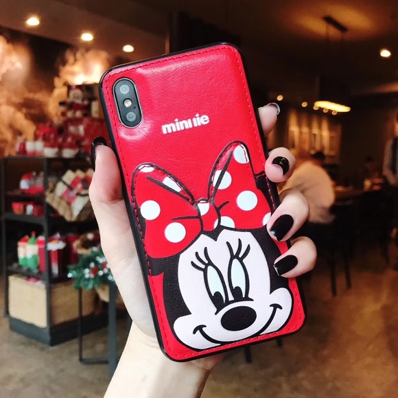 Accessories | Mickey And Minnie Mouse Iphone Case With Wallet | Poshmark
